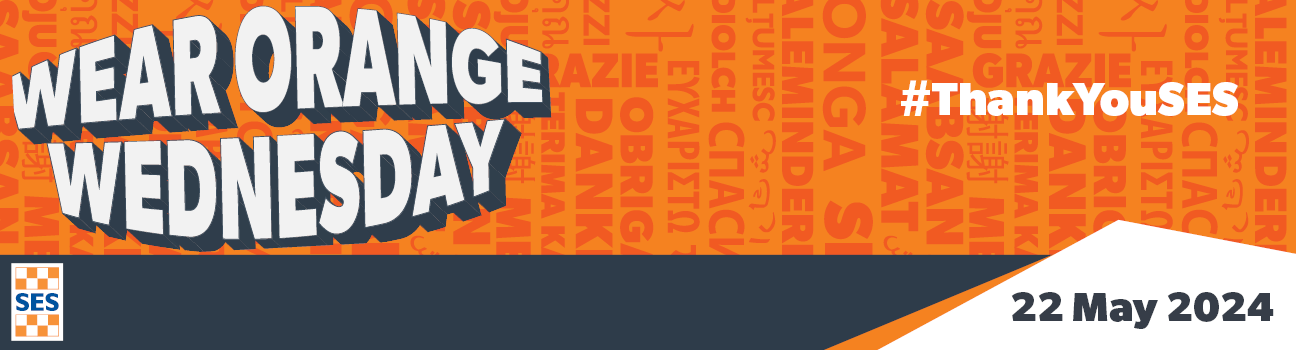 Wear Orange Wednesday - WOW Day - Victoria State Emergency Service - VICSES